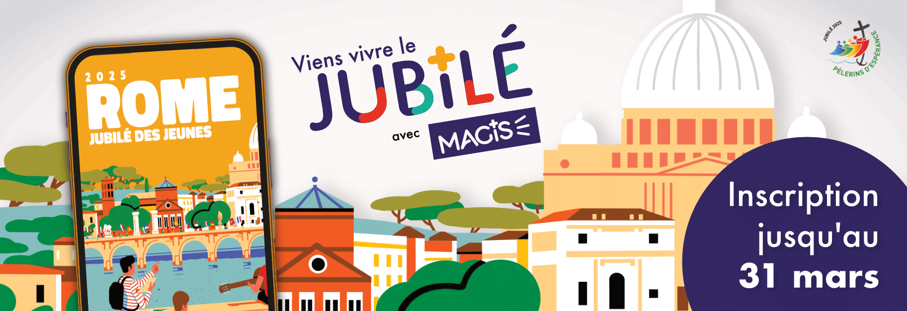 Le Jubilé des Jeunes à Rome avec le réseau MAGIS - Loyola Éducation
